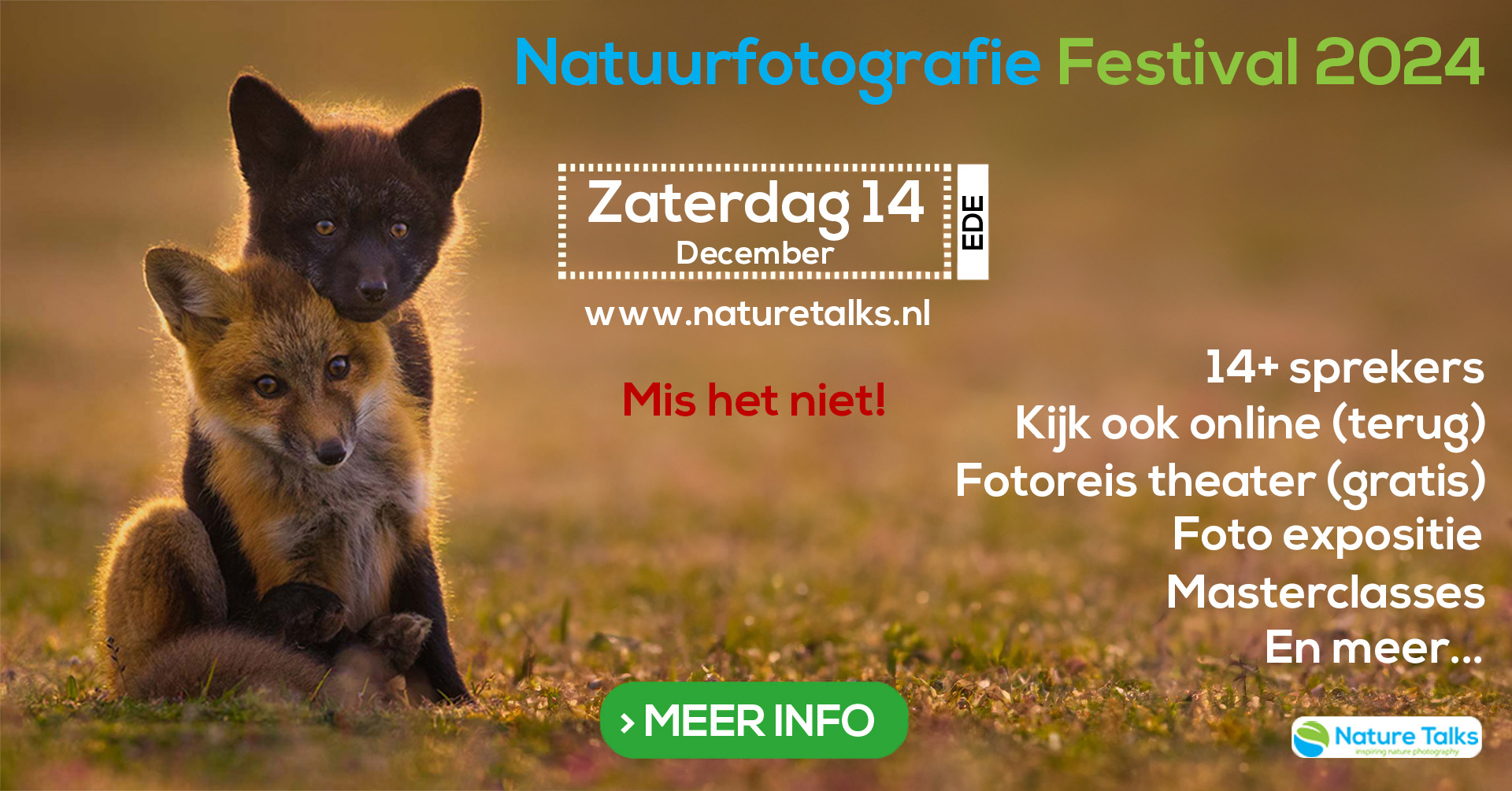 Nature Talks Photo Festival | Natuurfotografie festival